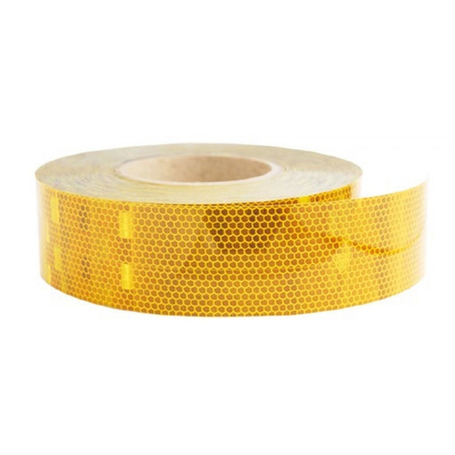 Bande réfléchissante remorque jaune 50mm/50m | LE1093
