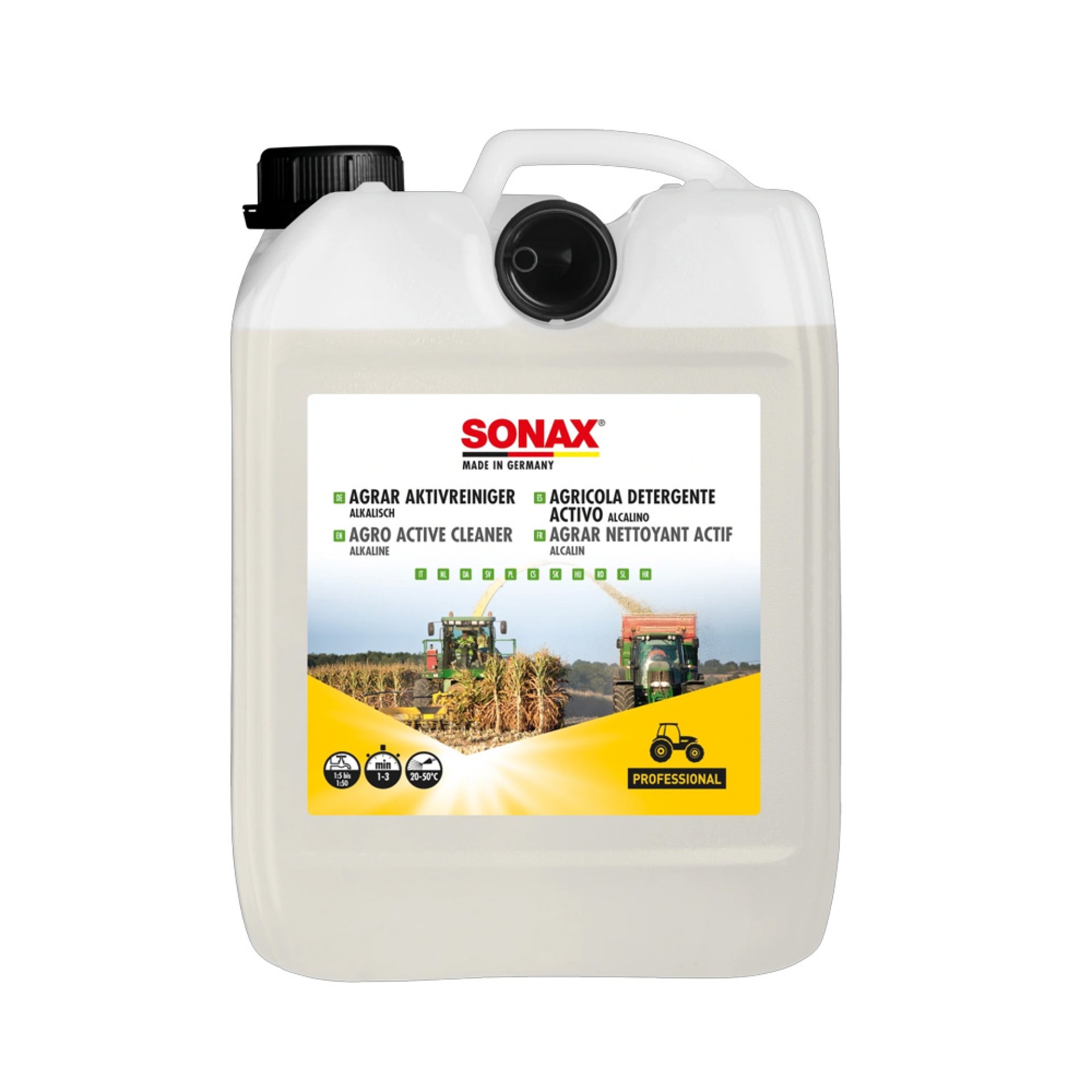 SONAX AGRAR Active Cleaner alkaline 5l | SO726500