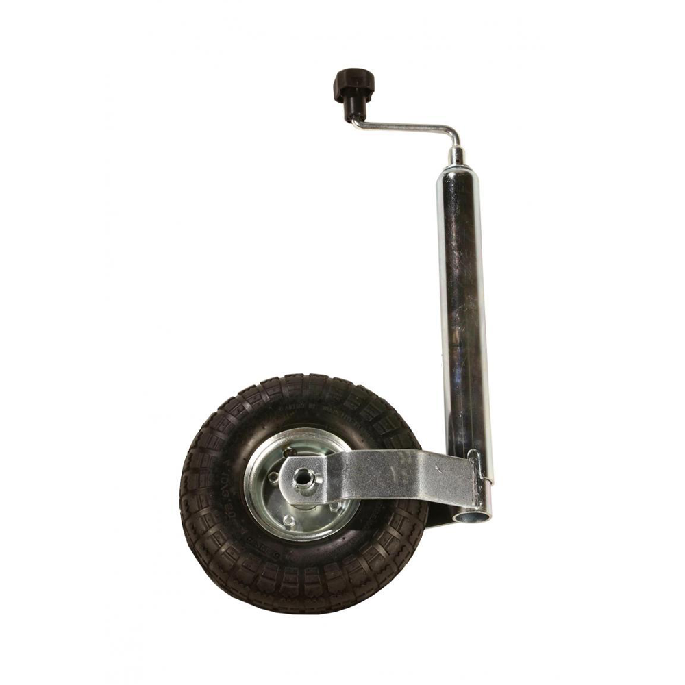 Roue jockey Ø48mm métal 250kg pneu air eco | NO98-E