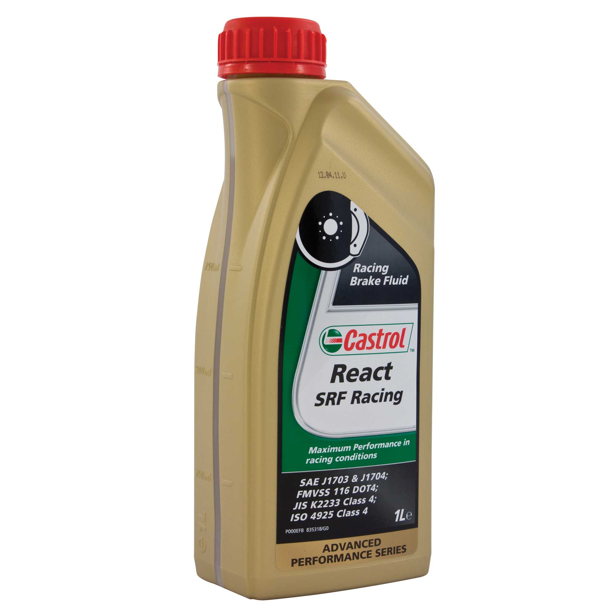 Remvloeistof React SRF Racing brake fluid 1L | ZA1767