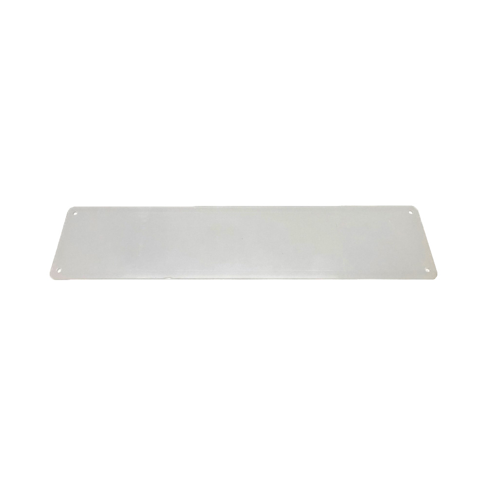 Nummerplaat plexi onbedrukt 52x11cm 4 gaten | 169250