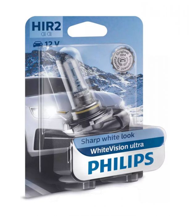 Philips HIR2 - 12V - 55W - WhiteVision Ultra - blister | P9012WVU
