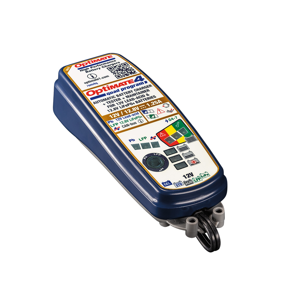 Druppellader Optimate 4 Quad Program 12V 1,25A | 252018