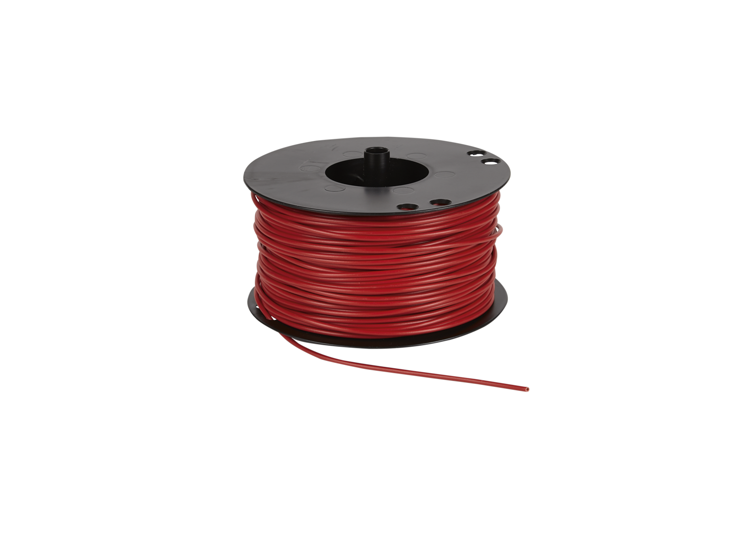 Draad 1.5mm² 100m bobijn rood | Rood | 180041B-PD