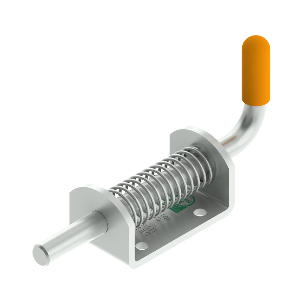 Verrou à ressort métal 156mm 600kg | NZB-08