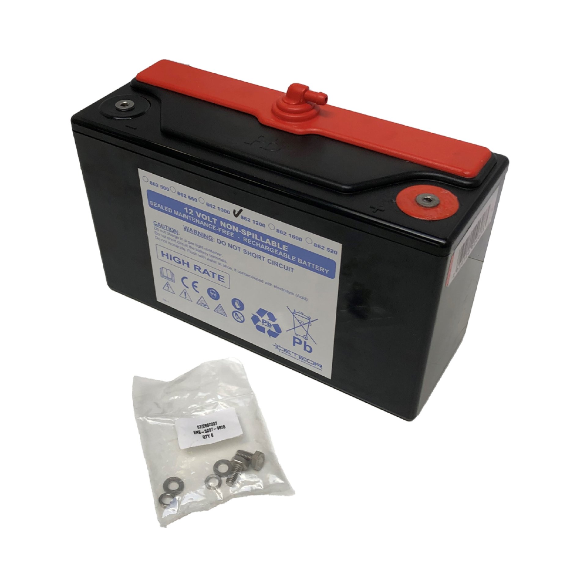 Battery 12V / 1200A (CETEOR) | XCE862120