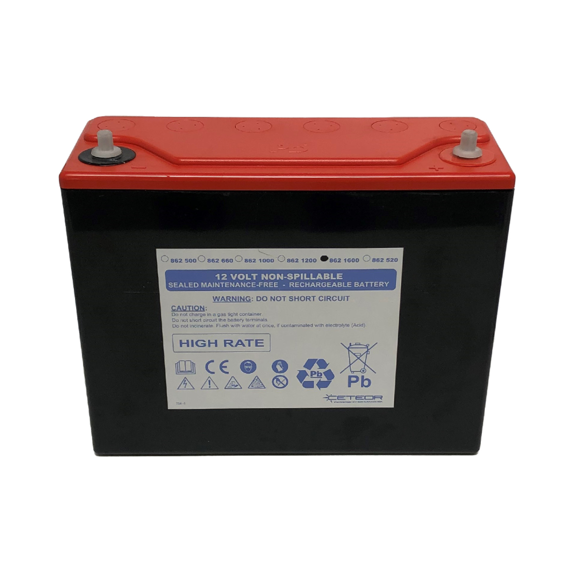 Batterij 12V 1600A | XCE862160